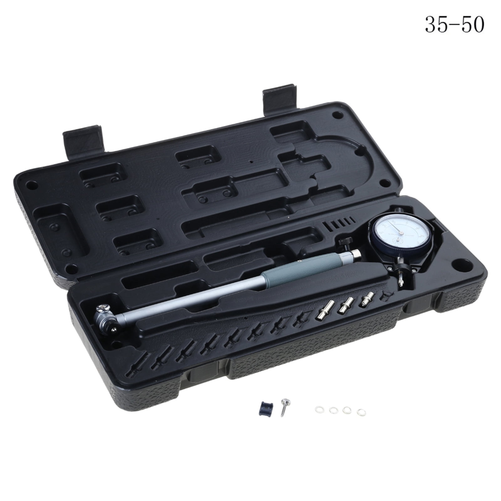Apooke Dial Bore Gauge Indicator Diameter Measuring 50-160mm 35-50mm 18 ...