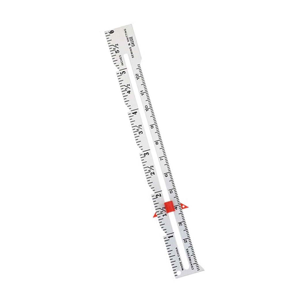 Apooke Fabric Quilting Ruler Sewing Gauge Hem Measuring Gauge for ...