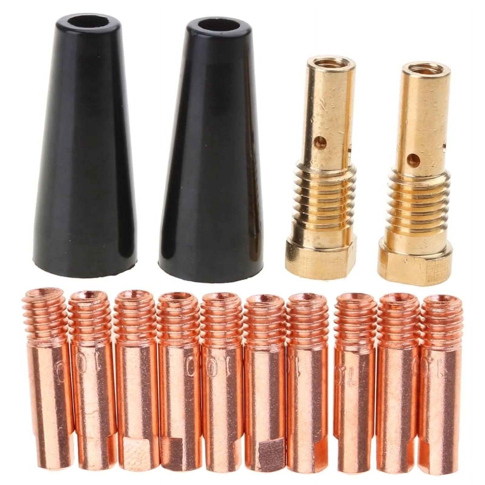 Apooke Flux Cores Gasless Nozzle Tips Kit Heat Resistant Replacement ...