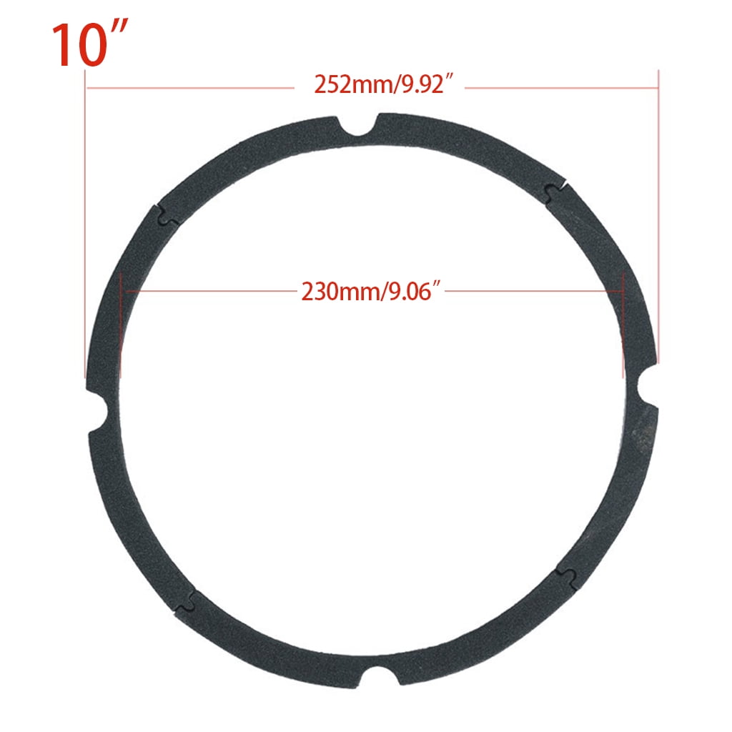 Apooke Foam Edge Rings Horn Press Edge Gasket Rubber Speaker Speaker ...