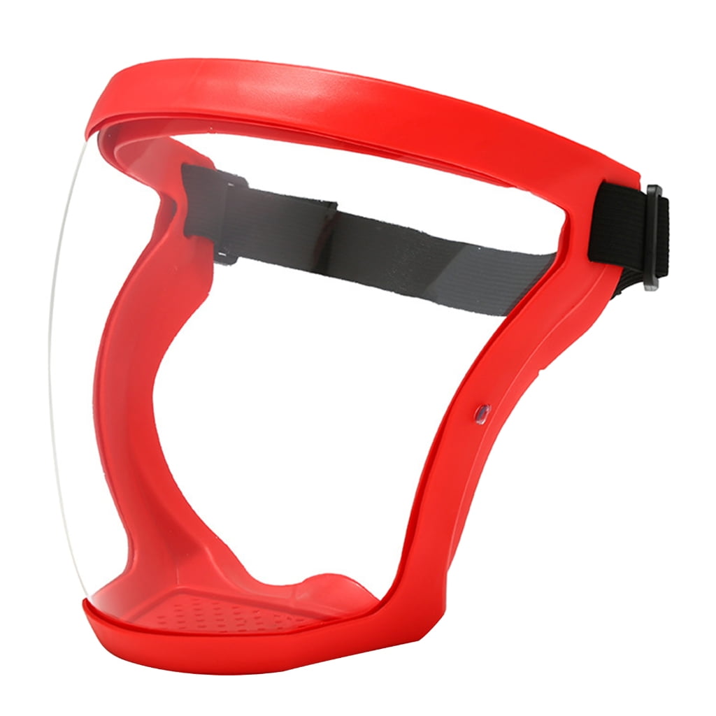 Apooke Full Face Clear Protective Shield, Cycling Face Shield ...