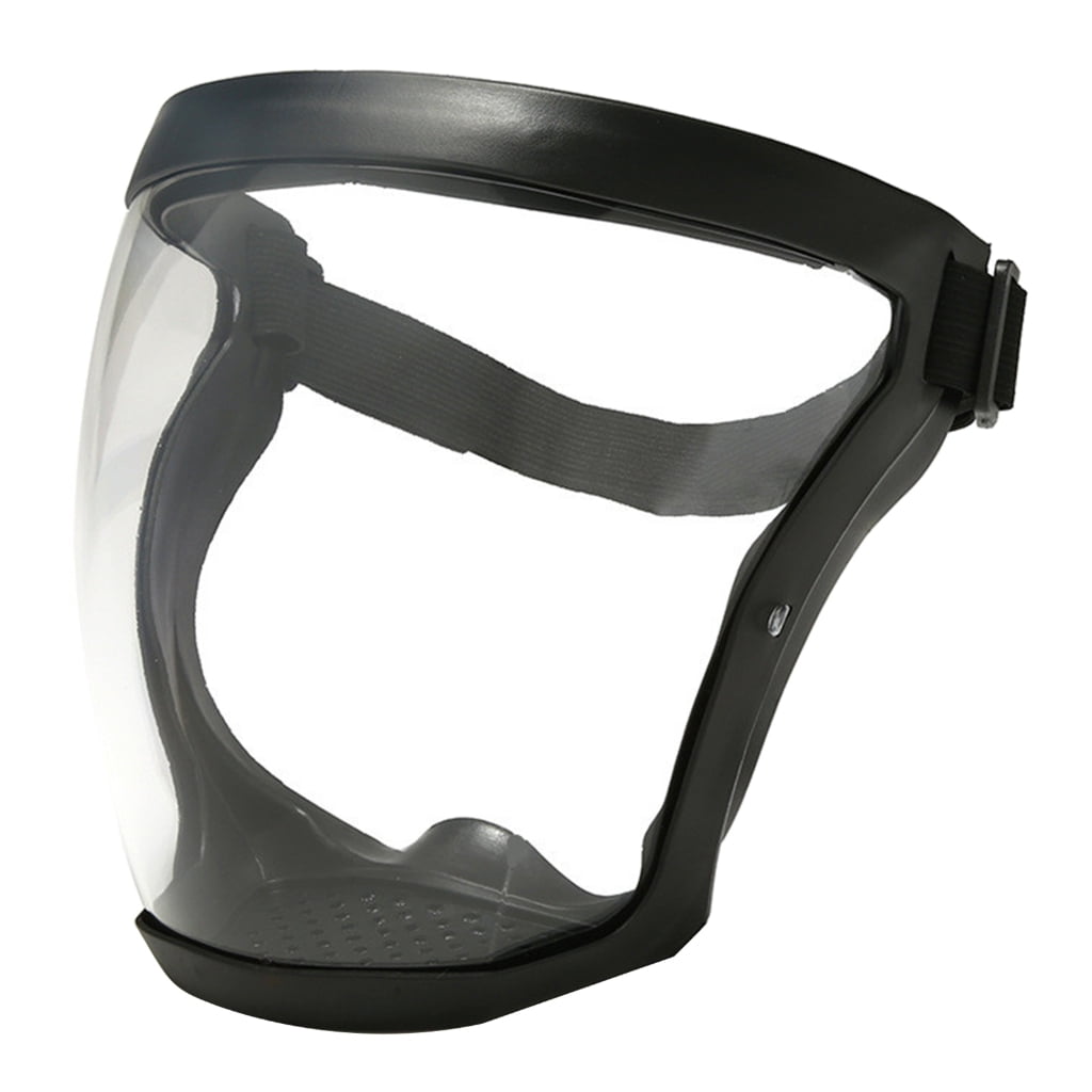 Apooke Full Face Clear Protective Shield, Cycling Face Shield ...
