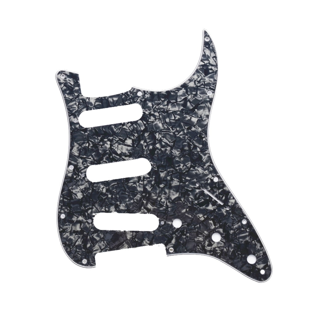 Apooke Guitar Strat Pickguard 11 Hole Strat Pickguard Prewired Scratch ...