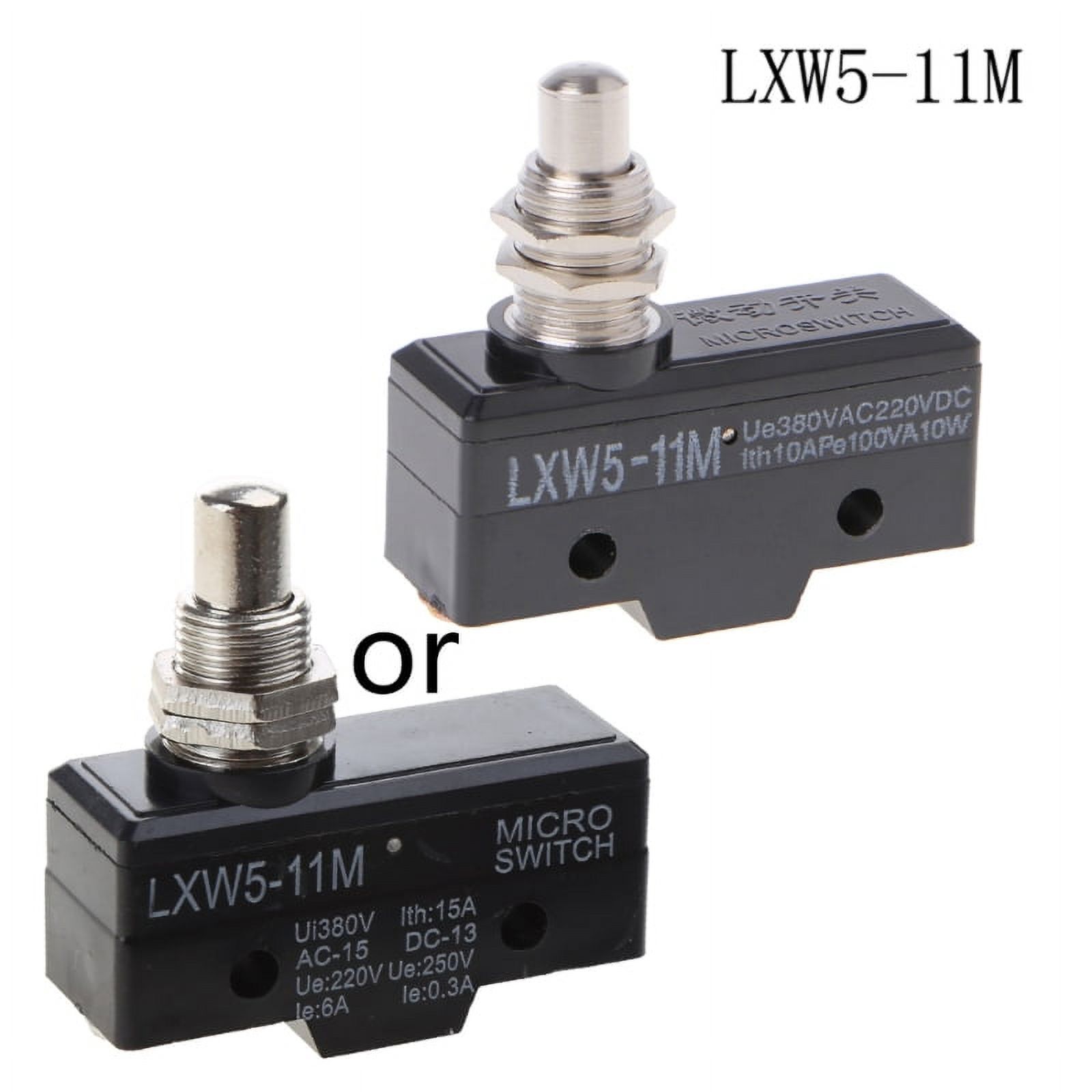 Apooke LXW5-11M Roller Plunger Micro Action Switches Electric Limit switch 10A 380V Micro Travel ...