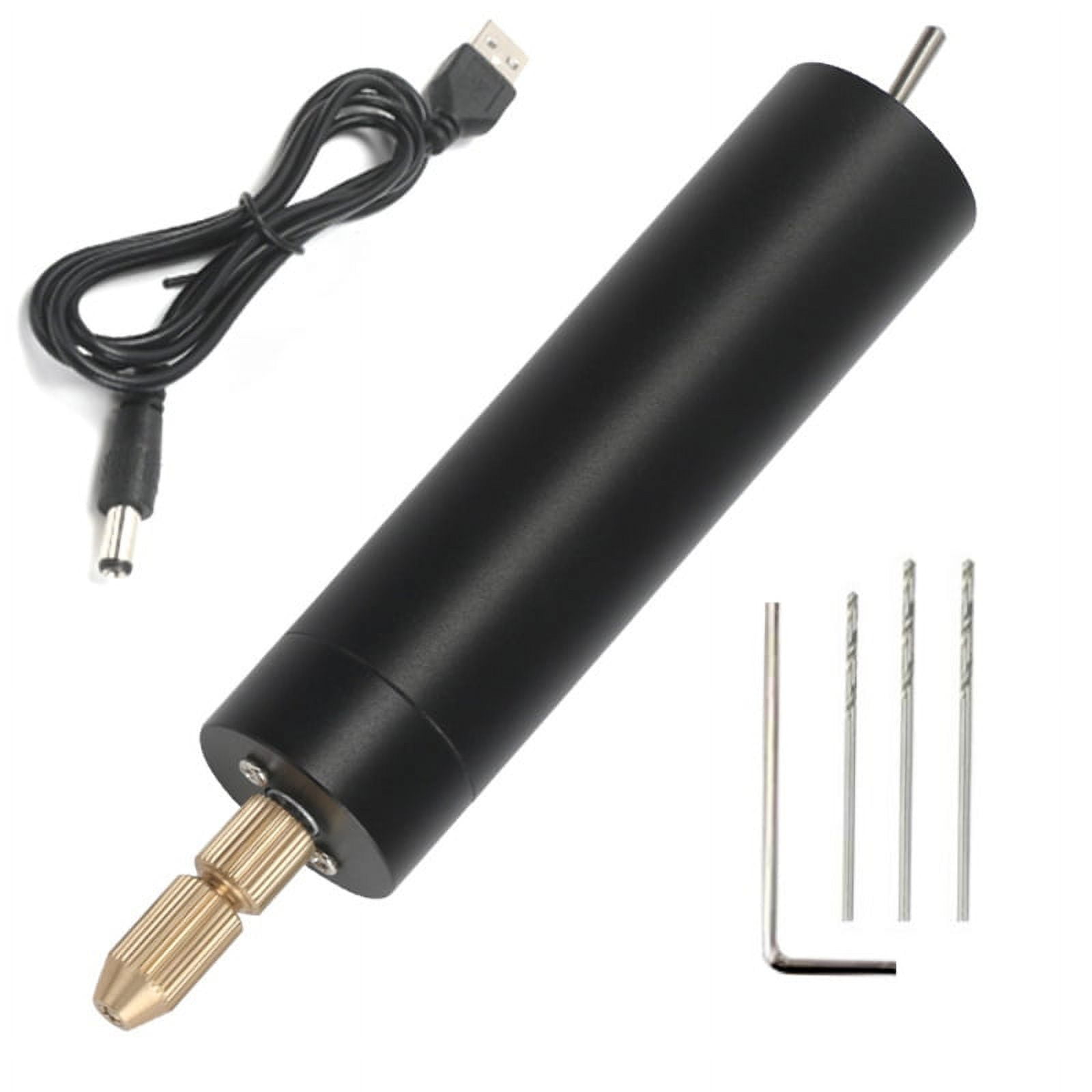 Apooke Micro Electric Hand Drill Set for Resin Mini Electrical Pin Vise ...