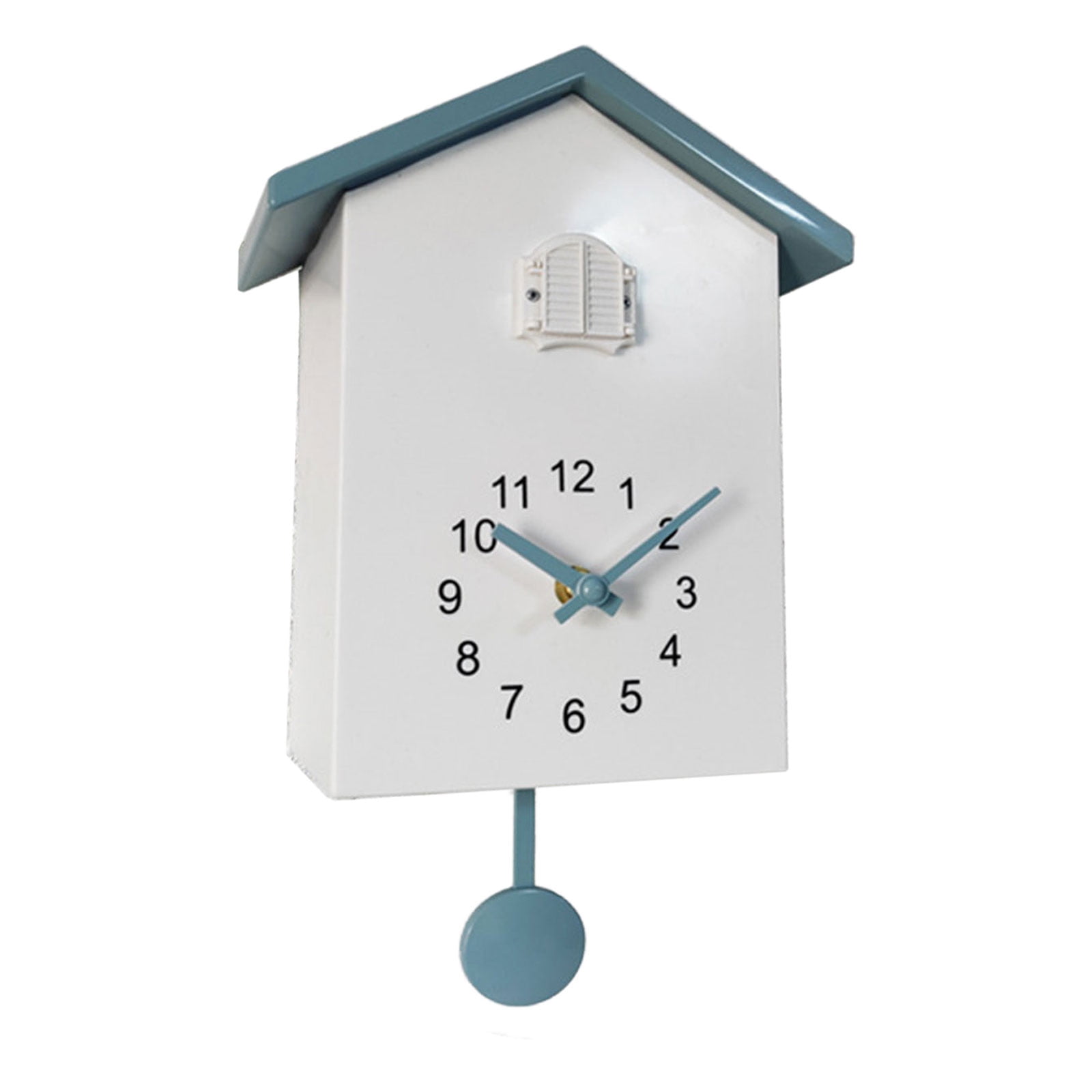 Apooke Modern Cuckoo Wall Clock Telling for Time Quartz Hanging Clock ...
