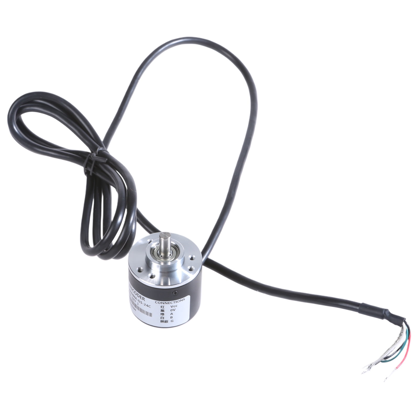 Apooke New Encoder 600 P / R 5V-24V Incremental Rotary AB 2 Phase 6mm ...