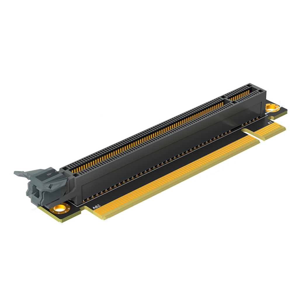 Apooke PCIE 1X Male to Female Risers Card PCIE 1X 4X 8X 16X 90 Degree ...