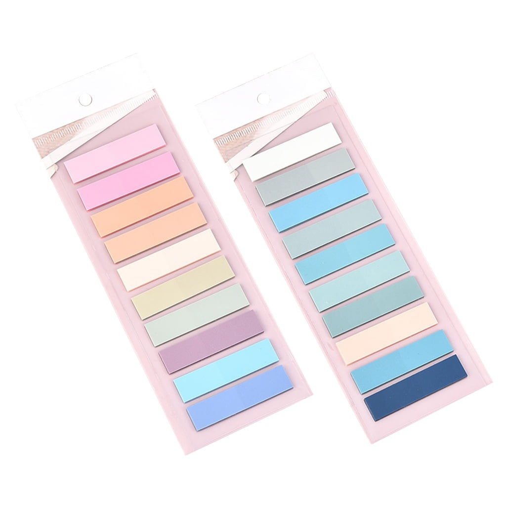 Apooke PET Morandi Color File Folder Labels File Label Color Stickers ...