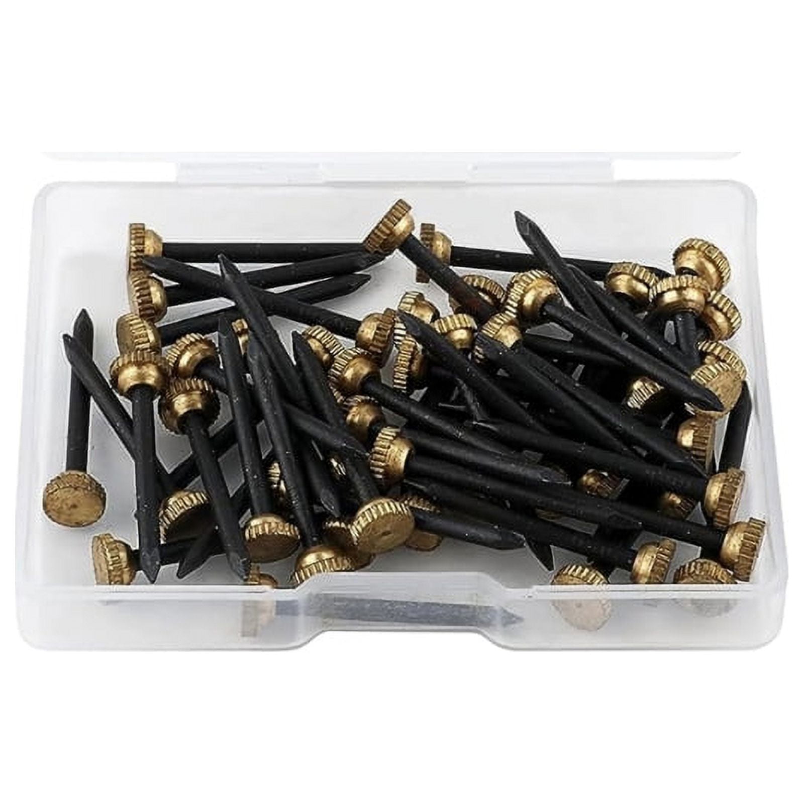 Apooke Pack of 50 Nails for Picture Frames Large Head Nails for Frames ...