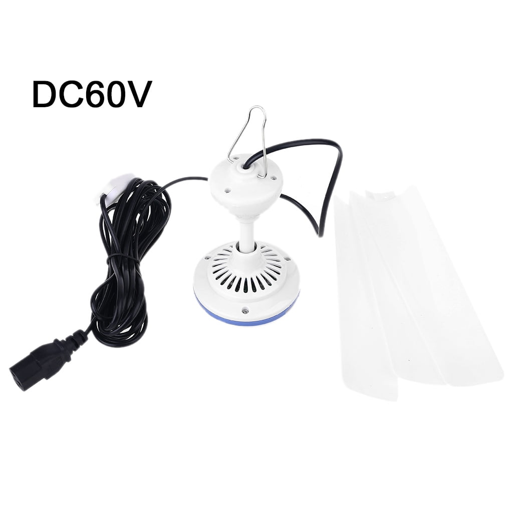 Apooke Portable Ceiling Fan Mini Tent Fans for Camping Outdoor Hanging ...