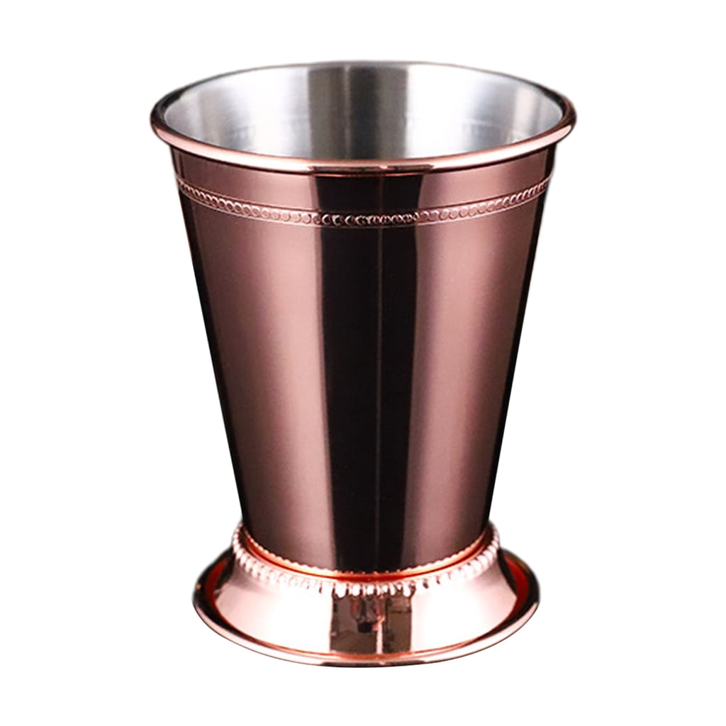 Apooke Reusable Mints Julep Cup Stainless Steel Cocktails Cups Mixed ...