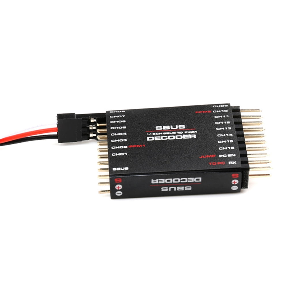 Apooke SBUS to PWM/PPM Decoders 16 Channel PWM Converter for Futaba ...