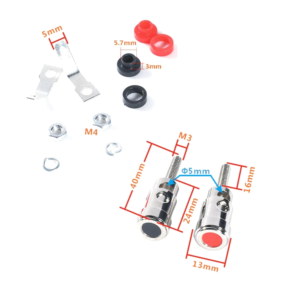 Apooke Self Locking Terminals Socket Wire Clip Lock Cord Holder for ...