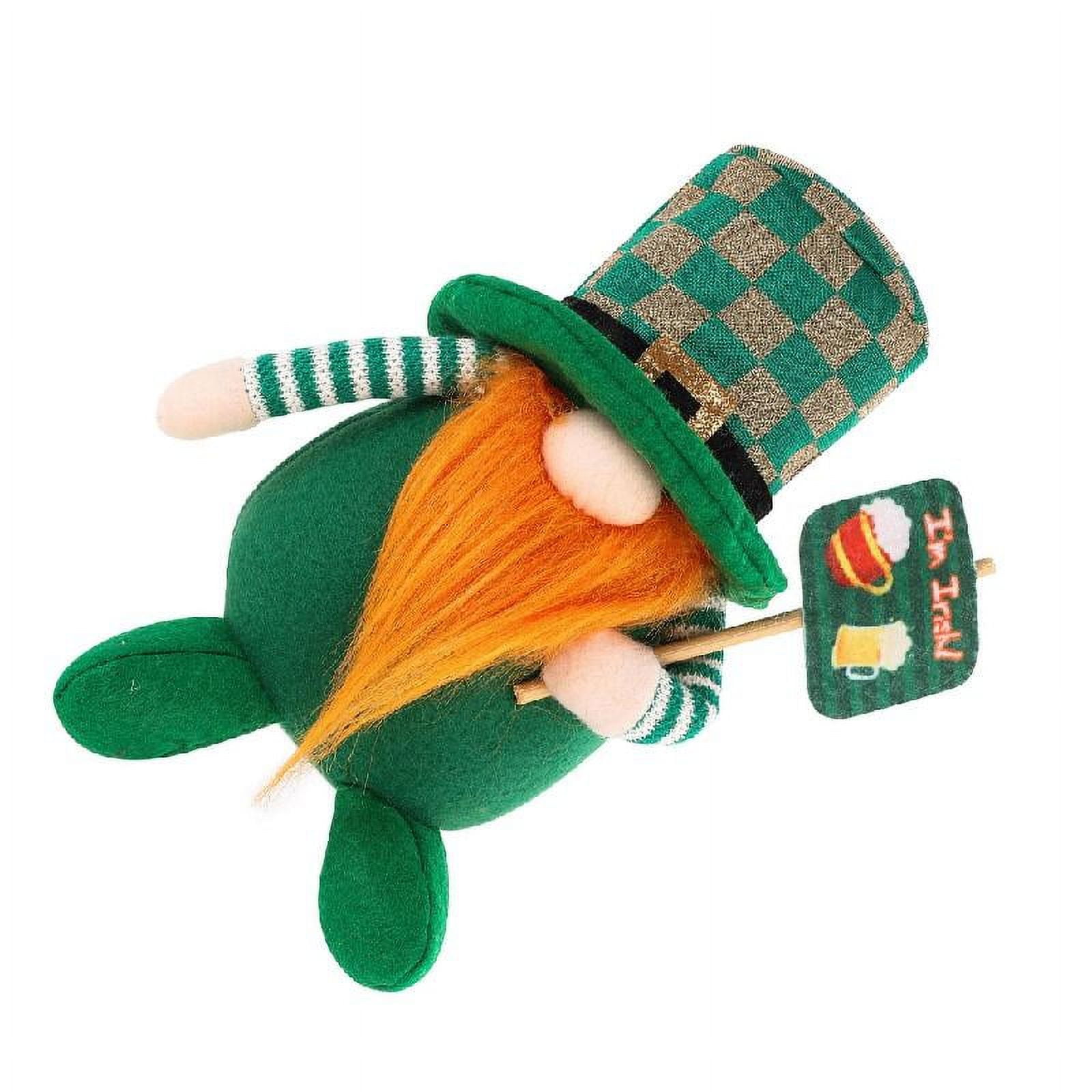 Apooke StPatrick's Green Irish Leprechaun Tomtes Elf Gnome Doll Dwarf ...