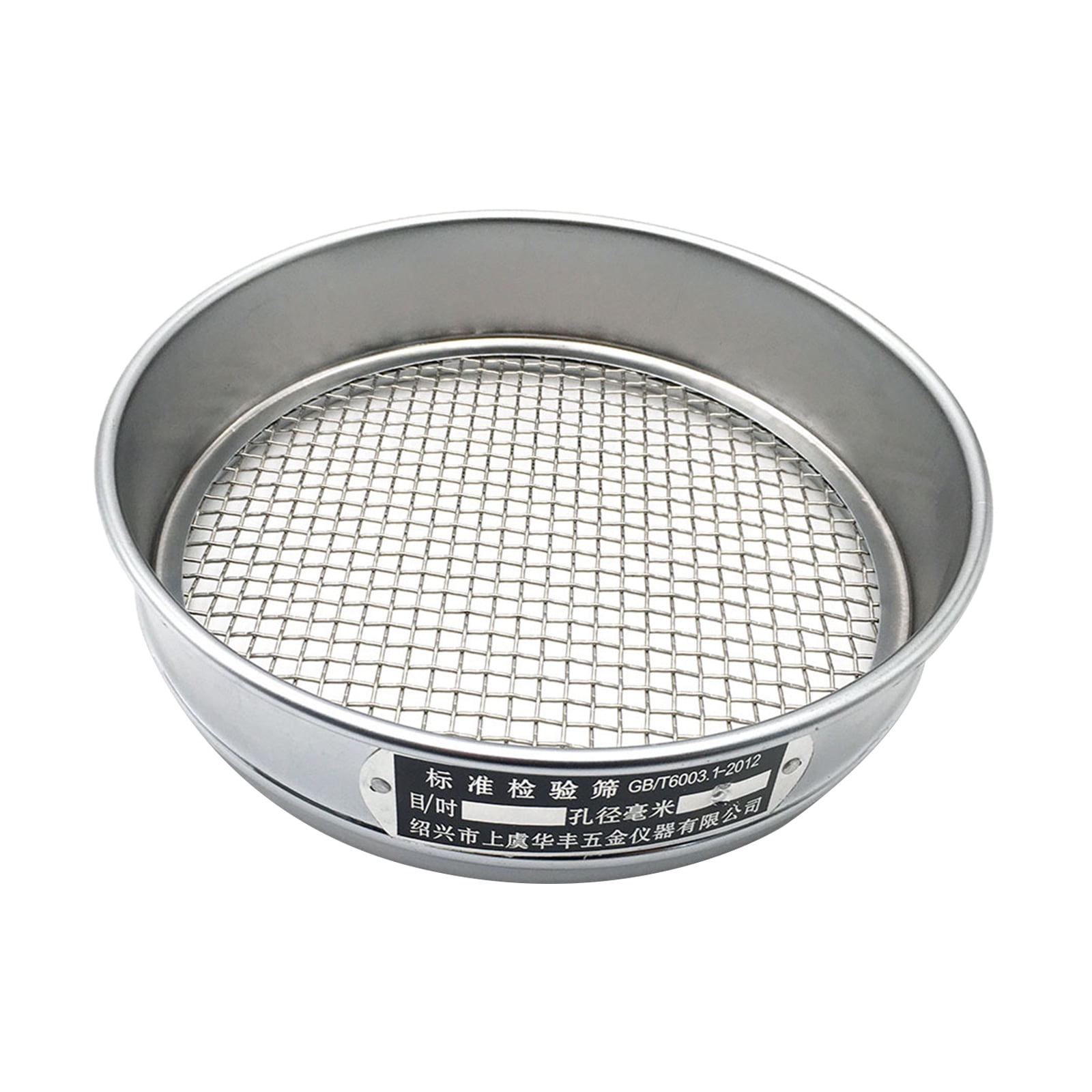 Apooke Stainless Steel Test Sieve 4/10/20/60 Mesh Aperture Lab Standard ...