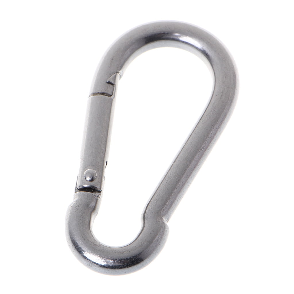 Apooke Twist Lock Carabiner Clip Locking Heavy Duty D Ring D Shaped ...