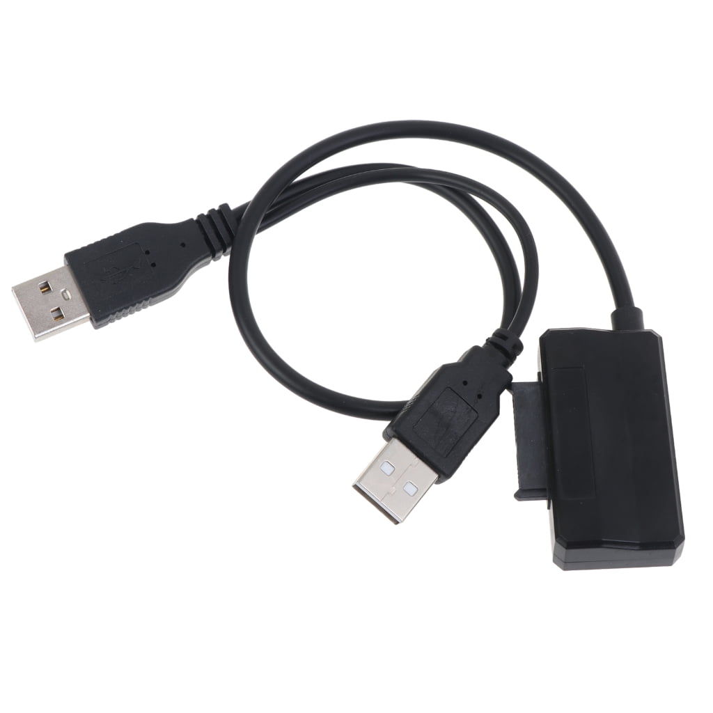 Apooke USB 2.0 Type-A To 13Pin(7+6) Sata Adapter Converter Cable For CD ...