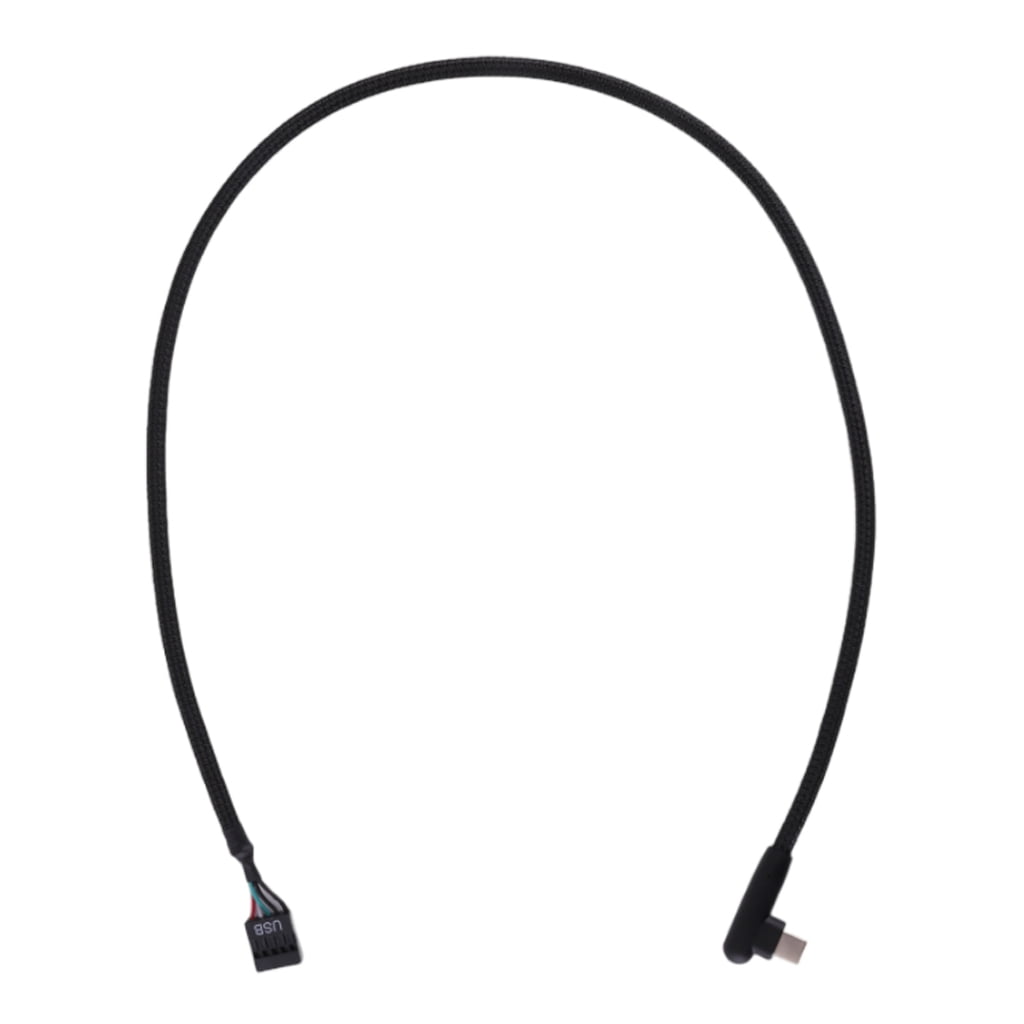 Apooke USB 9Pin to Type C Converter Adapter Data Cable Anti ...