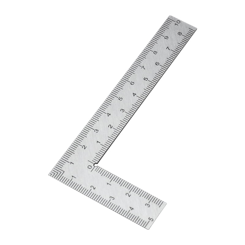 Apooke Upgraded Framing Ruler Carpenters Square L Ruler Right Angle ...