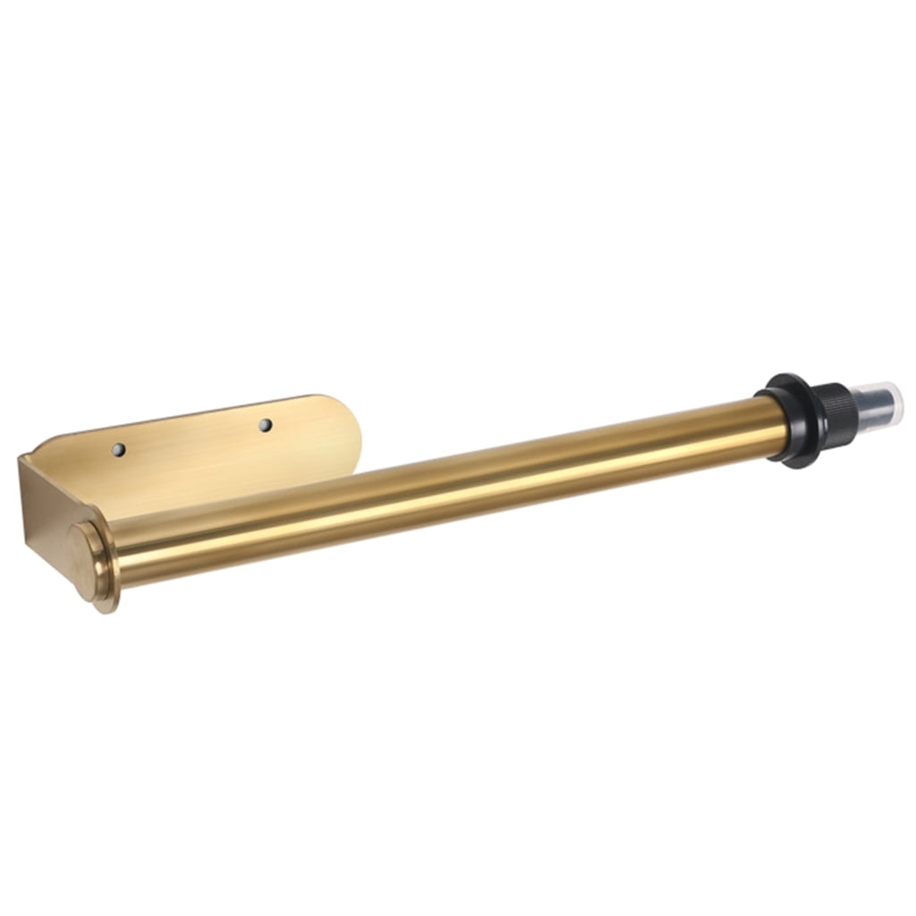 Apooke Wall Mountable Paper Towel Stand Hand Kitchen Roll Holder with ...