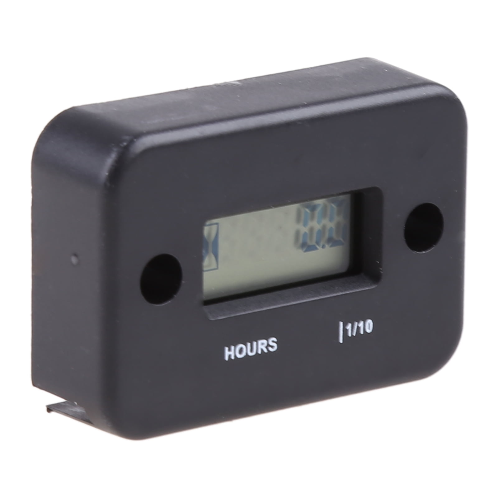 Apooke Waterproof Motorcycle Timer Panel Hour Meter Machine Hours ATV LCD Digital Hour Counter ...