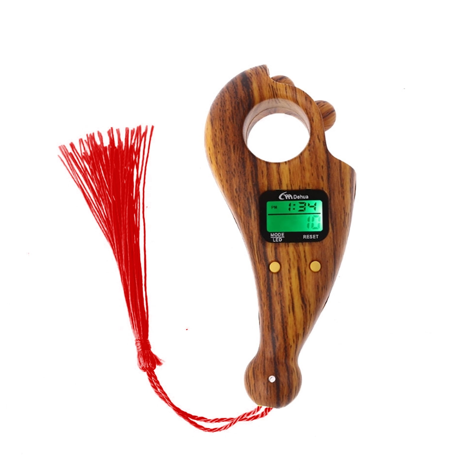 Apooke Wood Color Rotating Beads Counter Digital Counting Toll for ...