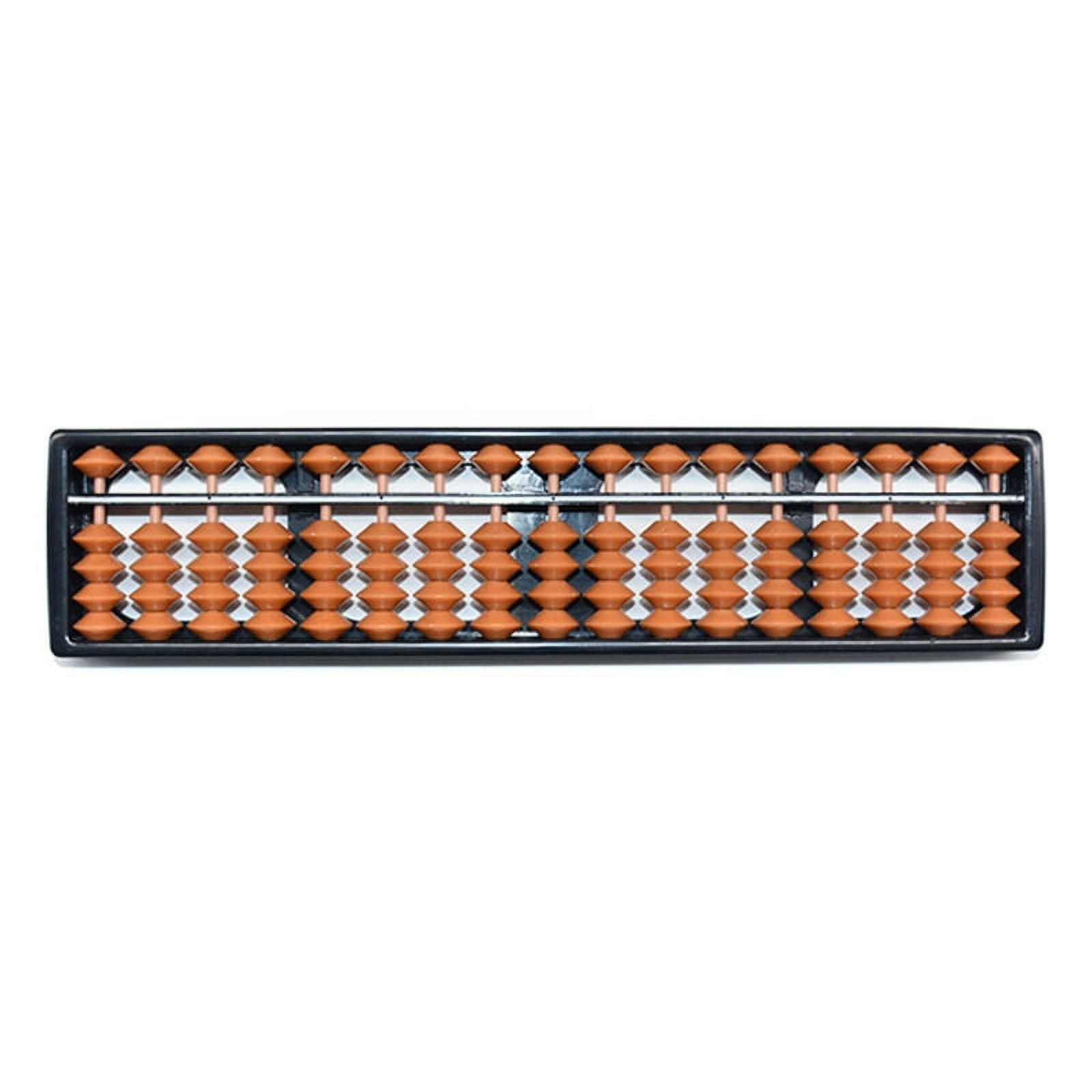 Apooke Wooden Abacus with Reset Button Chinese Abacus Calculator 7 ...