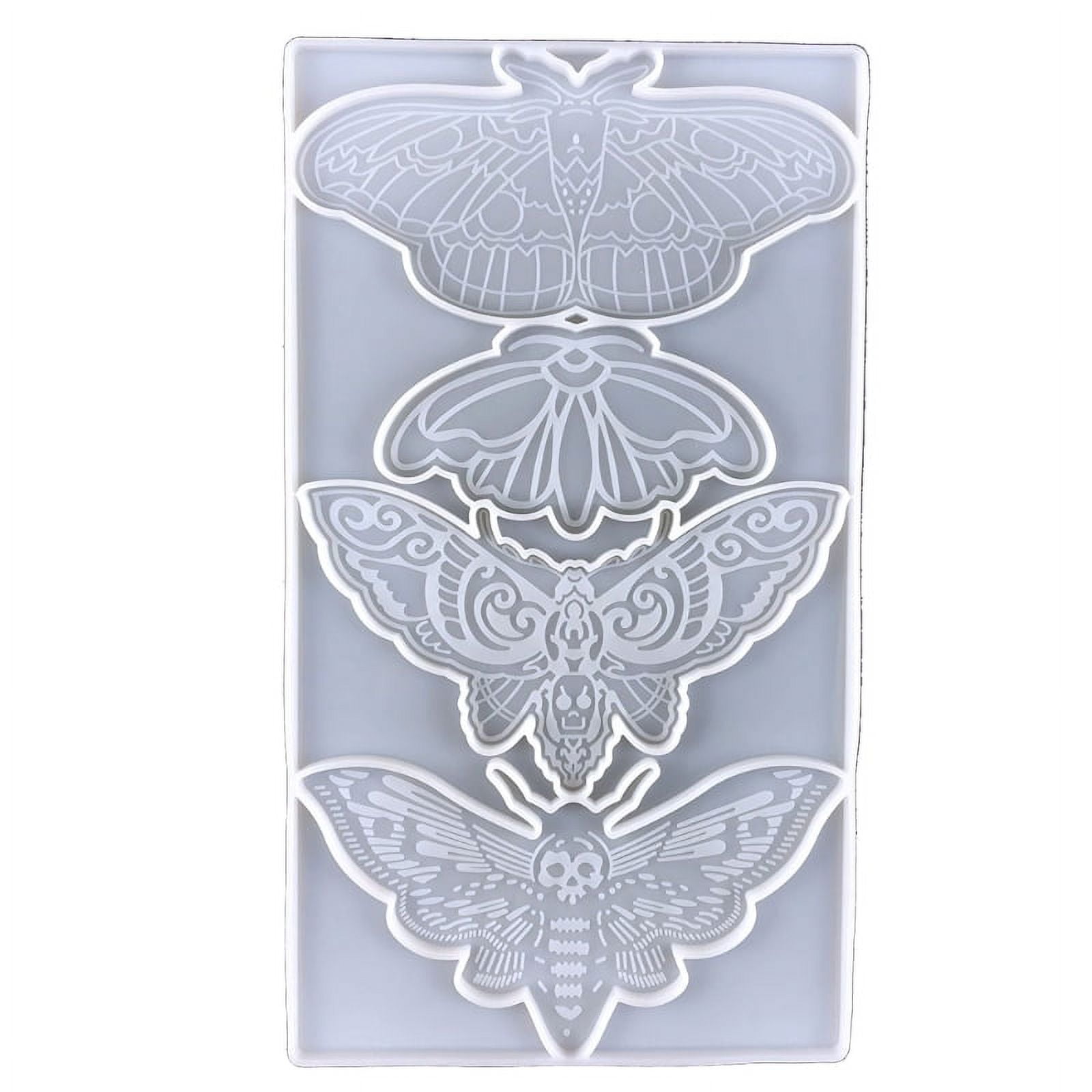 Apooke for Creative Death Moth Wall Hanging Epoxy Mould Moth Pendant ...