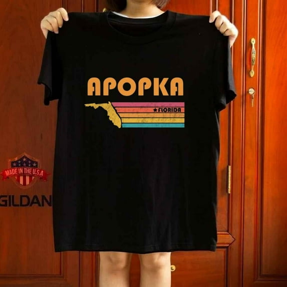 Apopka Florida Retro City Tourist Gift Souvenir Vintage Style Unisex T ...