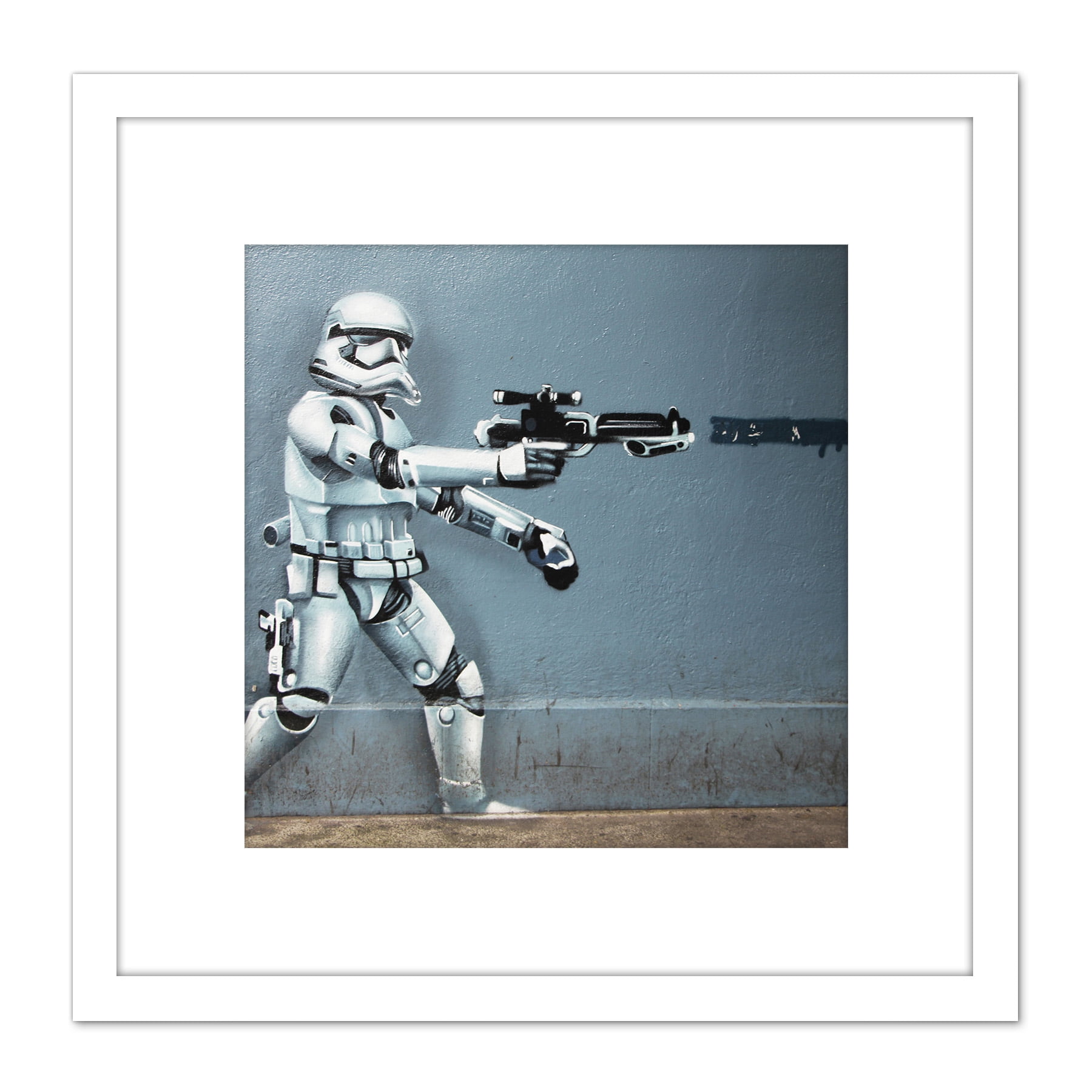 Apoptosical Star Wars Stormtrooper Graffiti Mexico Photograph 8X8 Inch ...