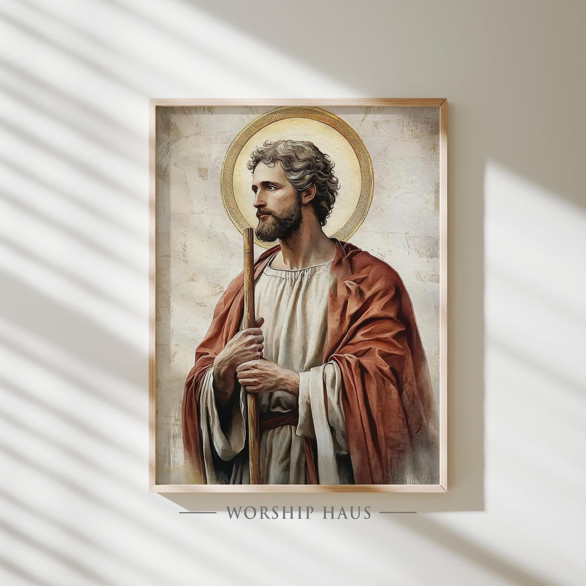 Apostle James The Great Portrait Catholic Art Printable Religious Saint ...