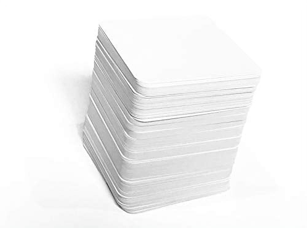 Apostrophe Games 200 Blank Square Playing Cards (Matte Finish & Square ...