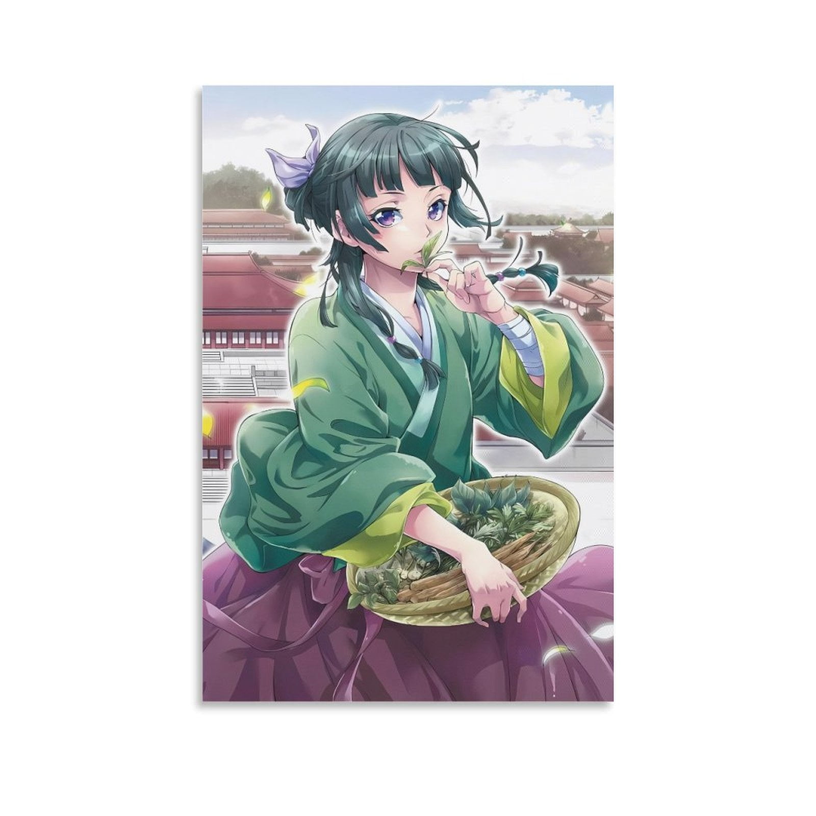 The Apothecary Diaries Girl Animation Art Poster Canvas Wall Art Poster ...