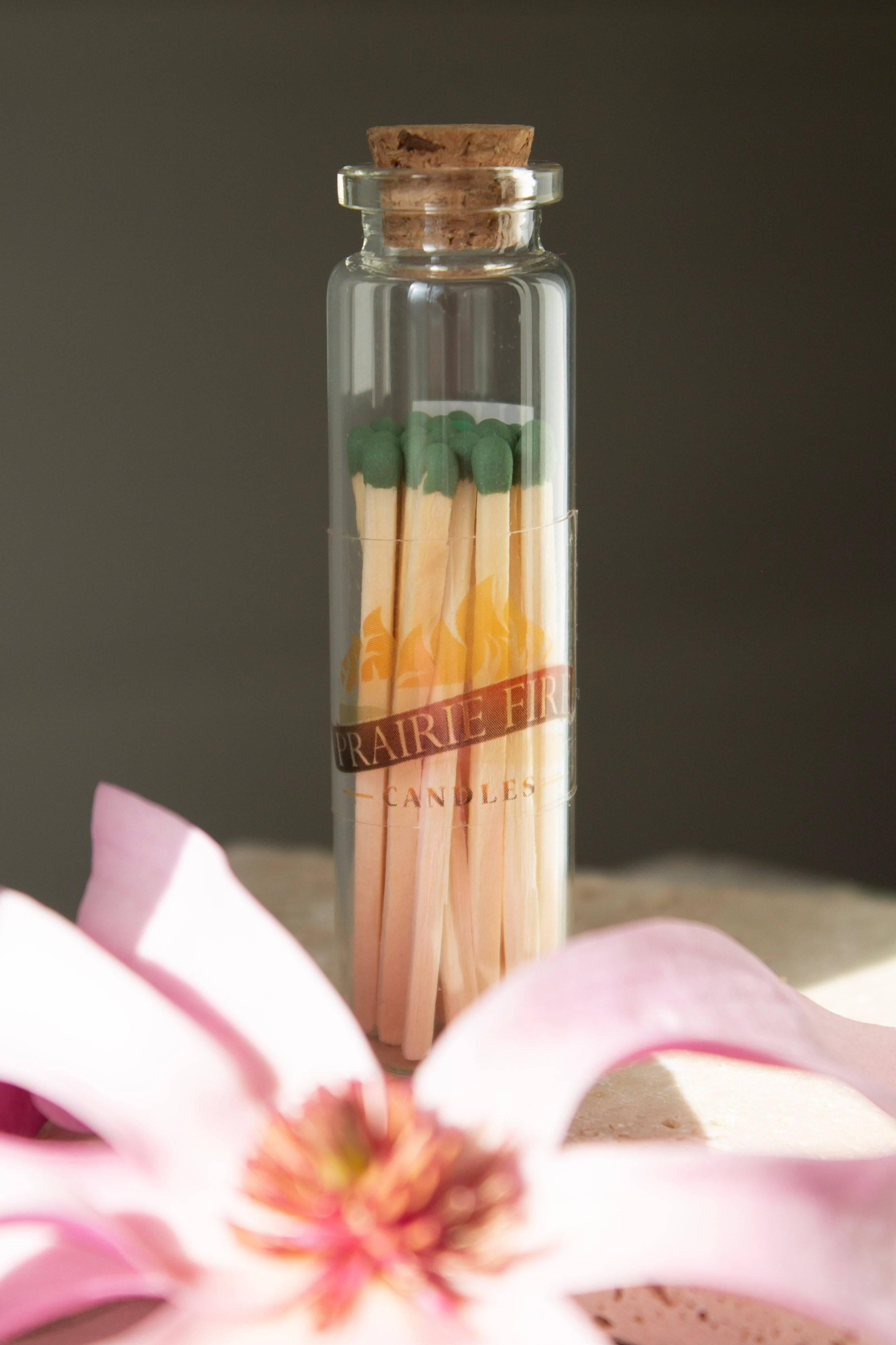 Apothecary Jar Wooden Matches | Matchstick Jar | Honeycomb Strike On ...