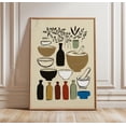 Apothecary Poster Herbal Bottle Wall Art Kitchen Illustration Print ...