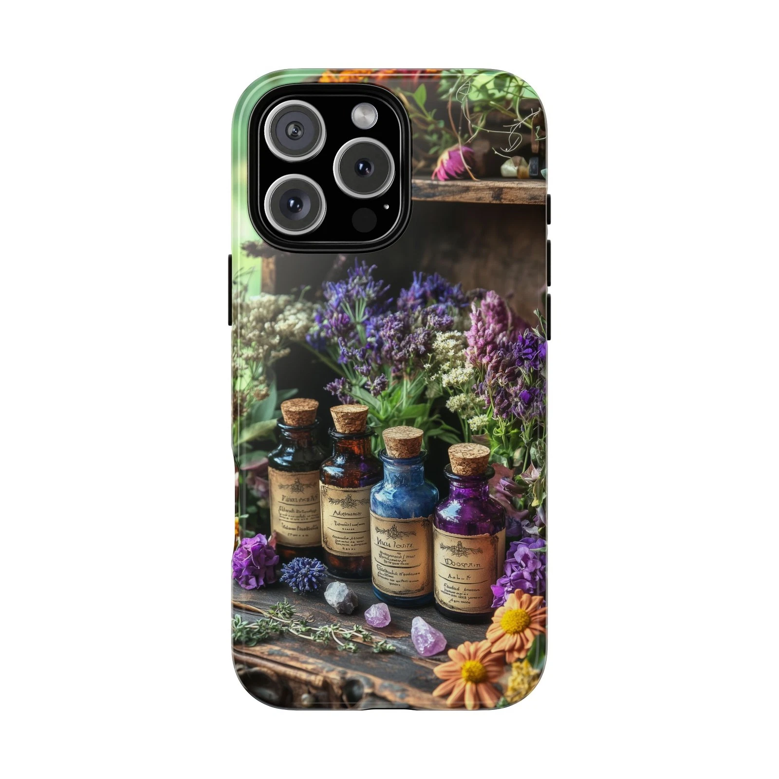 Apothecary Potions Cottage Vintage Case for iPhone 17 through 11 Pro ...