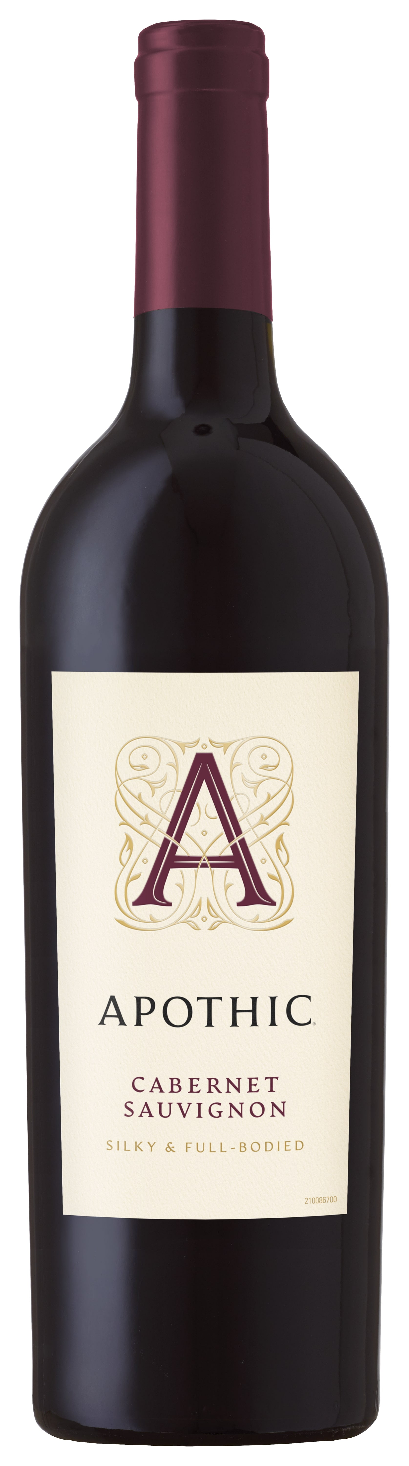 Apothic Cabernet Sauvignon Red Wine, 750ml Glass Bottle 13.5% ABV ...