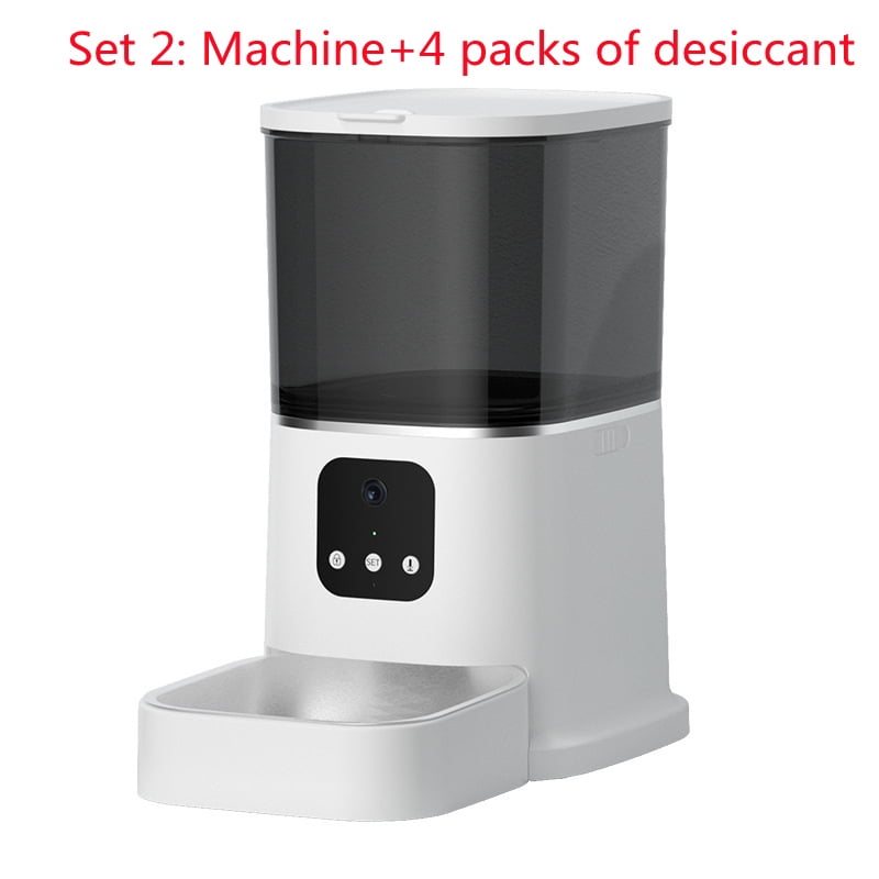 App Pet Smart Feeder Cat Dog Feeder Timing Quantitative 6L Feeding ...