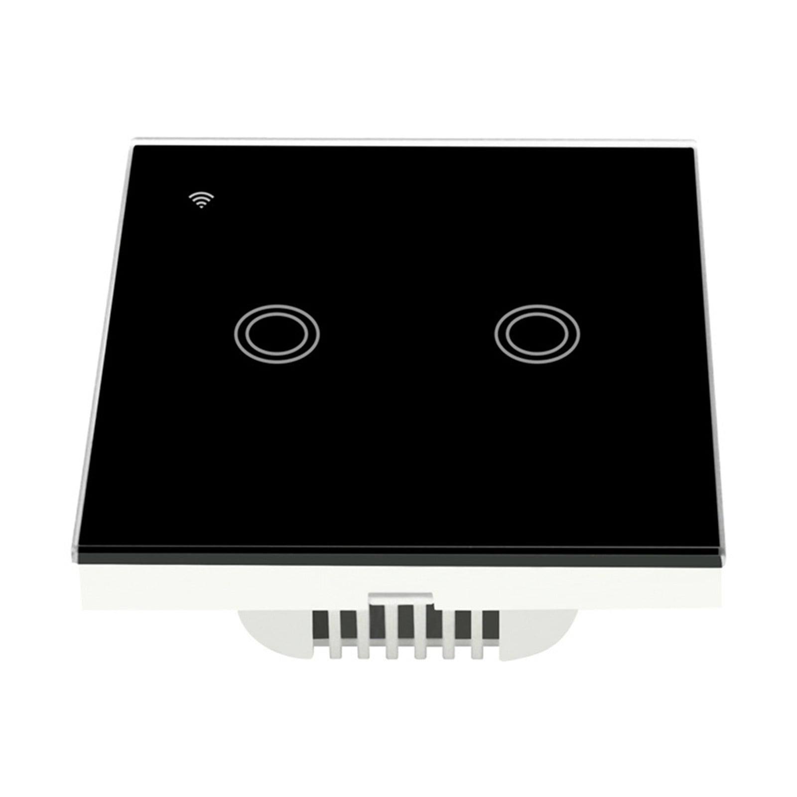 App Remote Control 2 Gang Wifi Switch No-Neutral Wire Installation ...