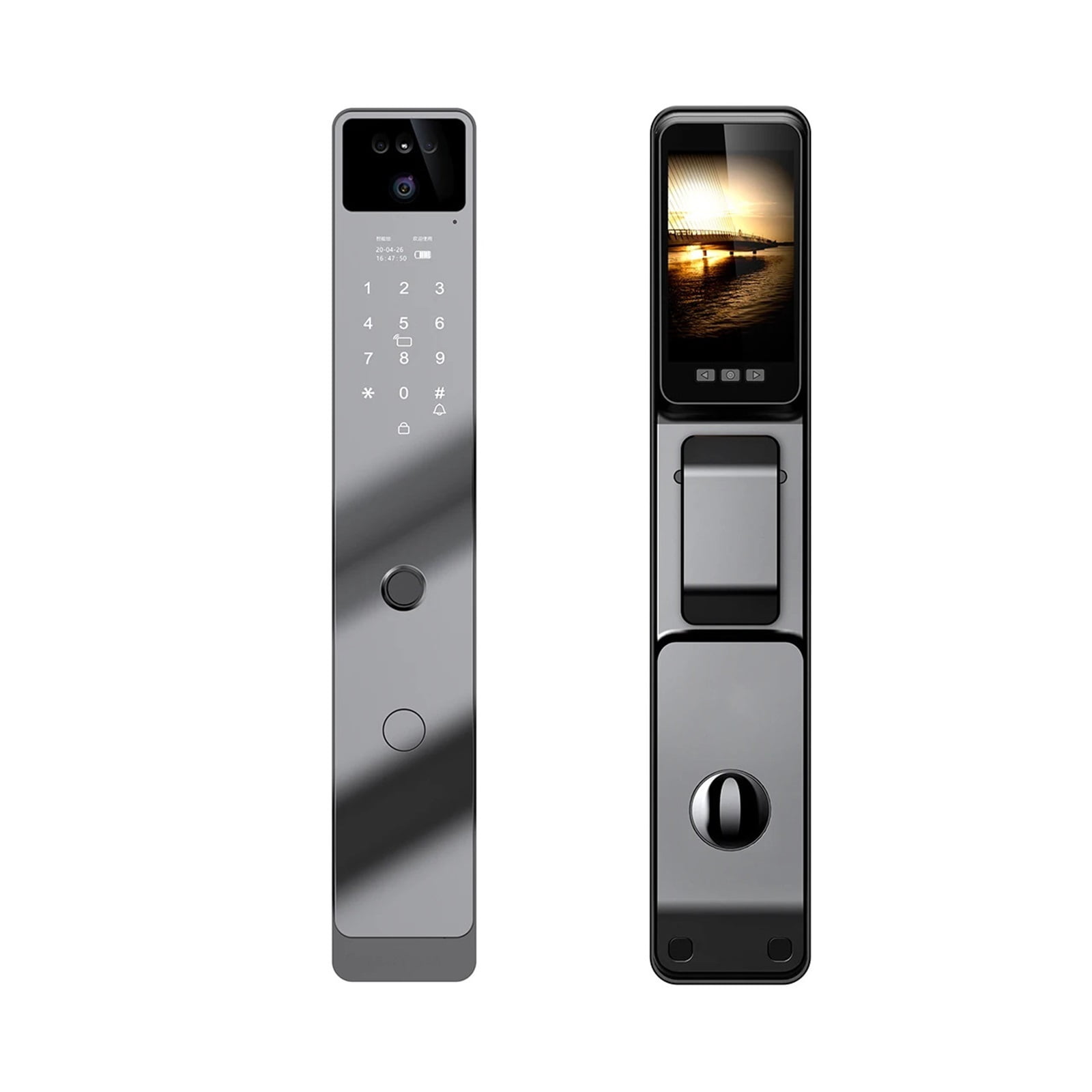 App Smart Lock Household Anti-theft Door Fingerprint Lock With Camera ...