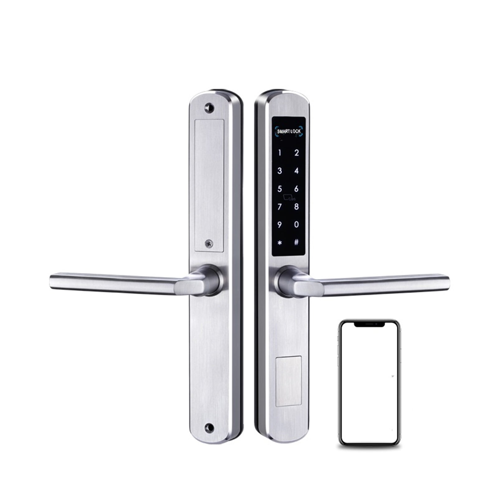 App Smart Sliding Lock WIFI Electronic Door Lock Bluetooth Digital APP ...
