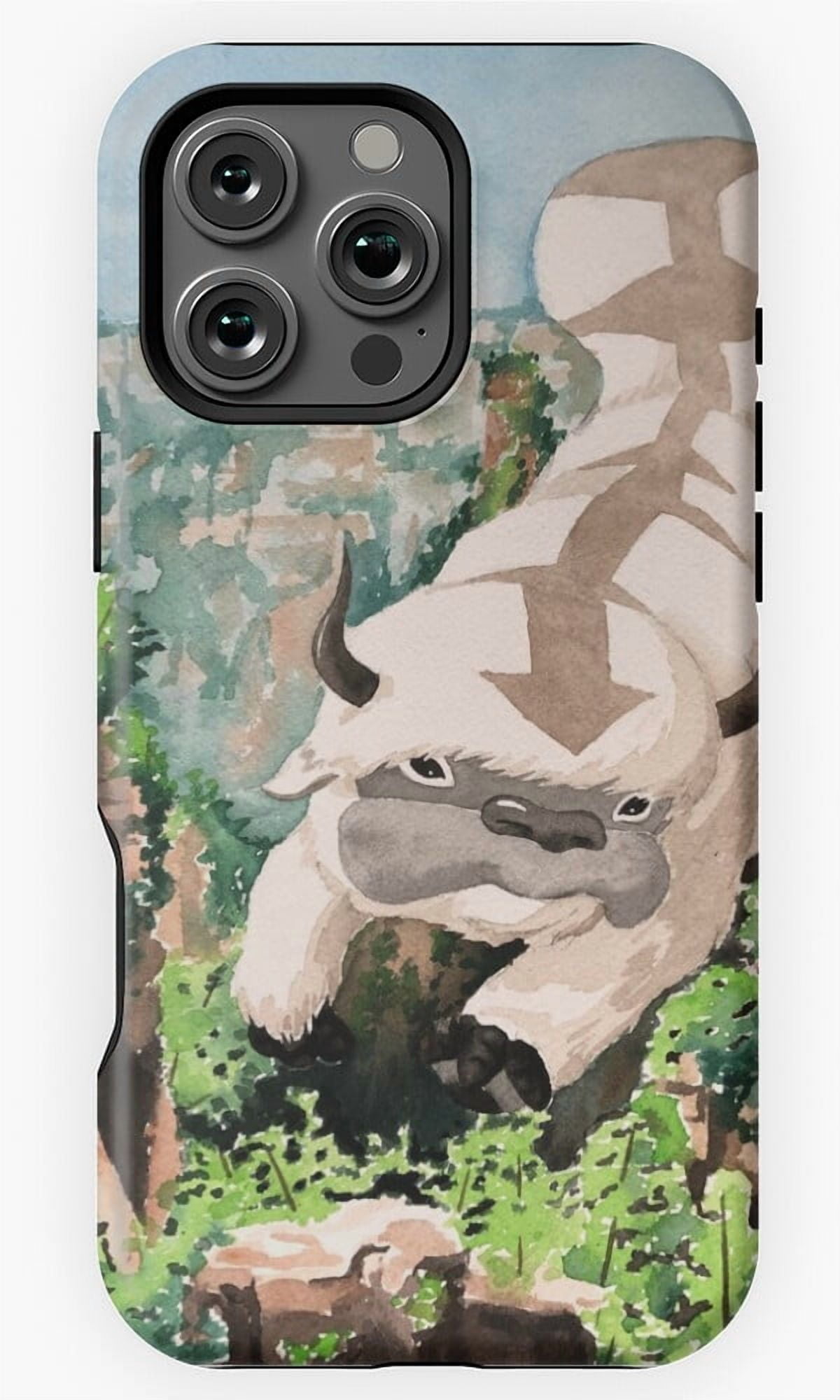 Appa Flying Through Mountains Fan Art iPhone 11–16 Pro Max Compatible ...
