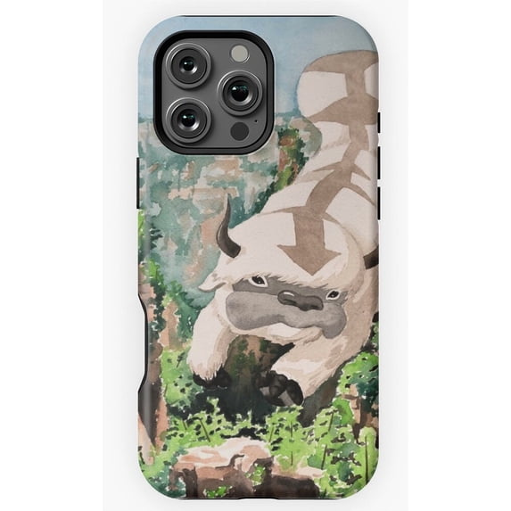 Appa Flying Through Mountains Fan Art iPhone 11–16 Pro Max Compatible ...