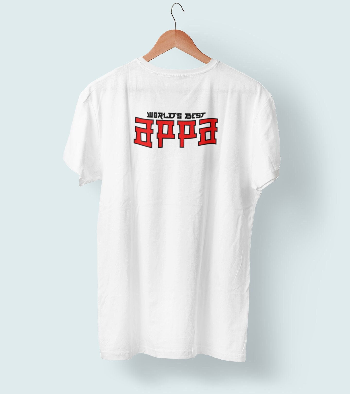 Appa Shirt Fathers Day Gift Korean Grandpa T-Shirt Present for Dad ...