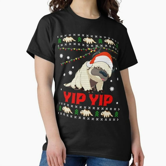 Appa Sky Bison Yip Yip Funny Christmas Sweater Style For Holiday Movie ...