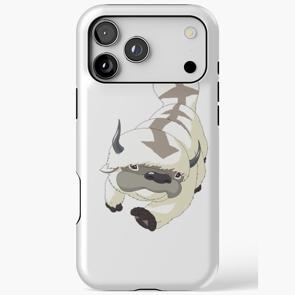 Appa drawing soft fantasy creature design iPhone Case 17 through 11 Pro ...
