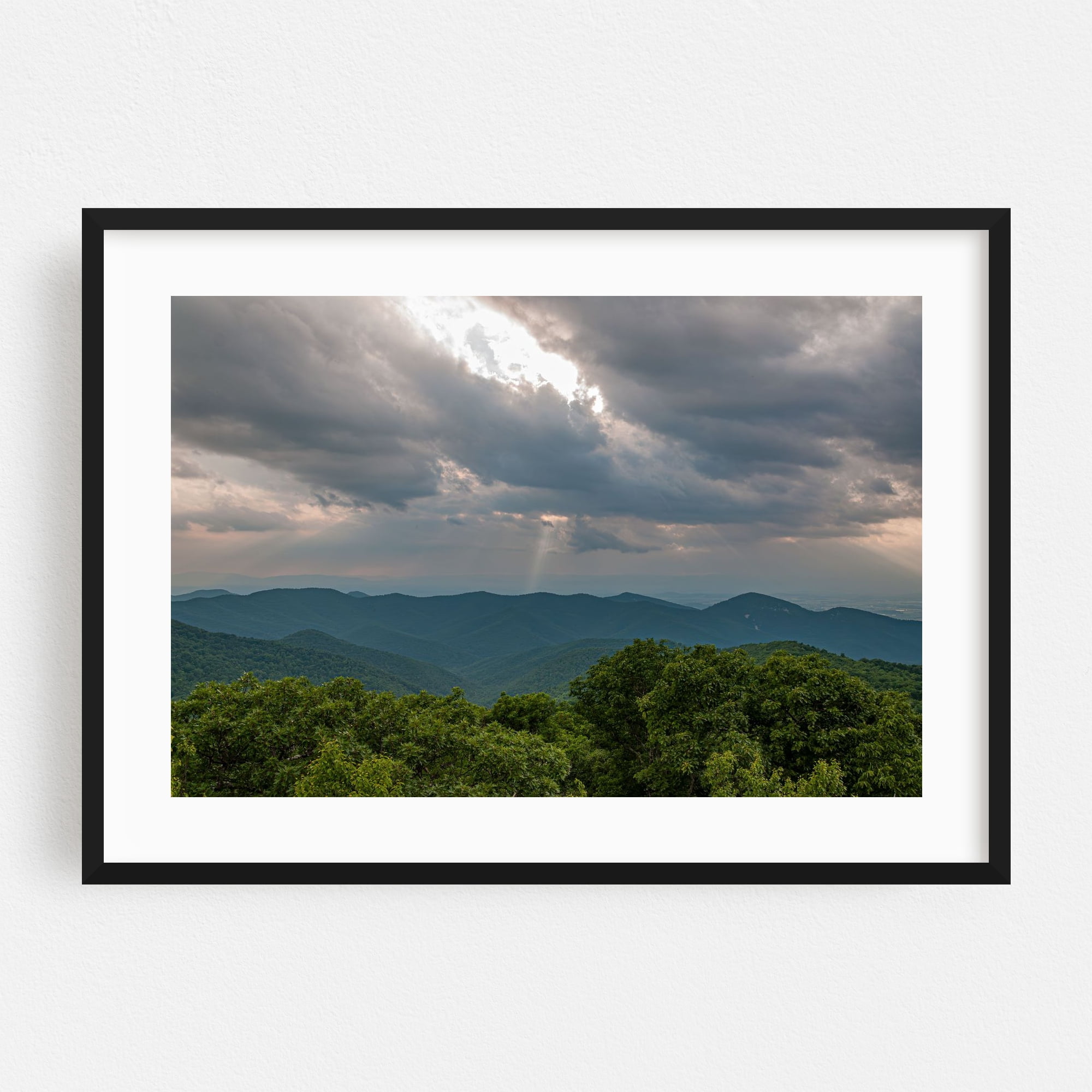 Appalachian Rainstorm on a Summer Day - Virginia Photography Landscape ...