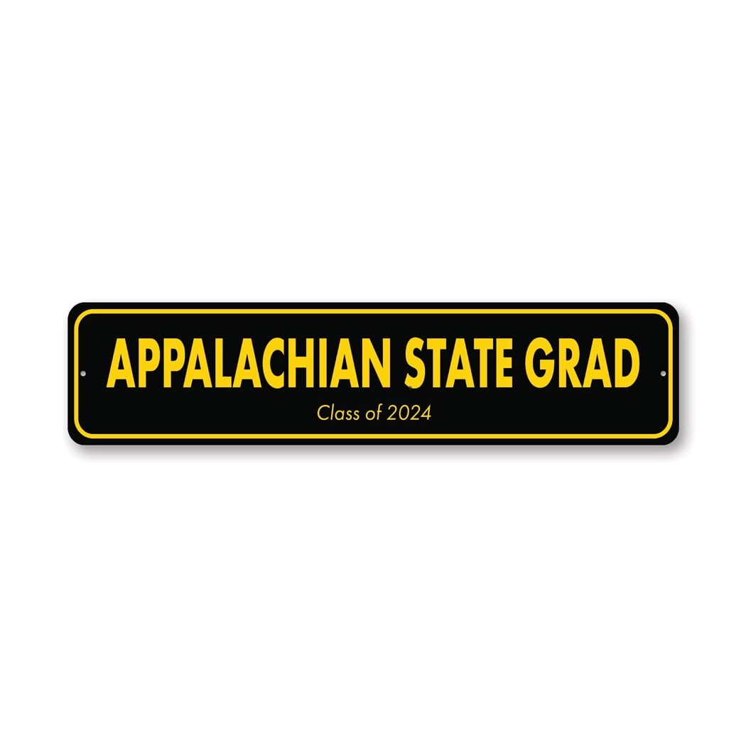 Appalachian State Graduate Class of 2024 Aluminum Metal Decor Sign ...