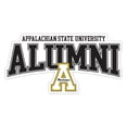 Appalachian State Laser Cut Alumni Vinyl Sticker - Officially Licensed ...